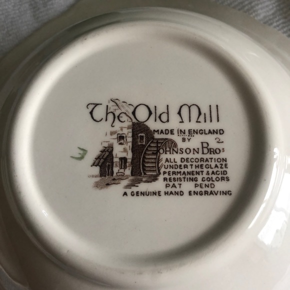 Johnson Brothers | Dining | Vtg Johnson Bros England The Old Mill ...